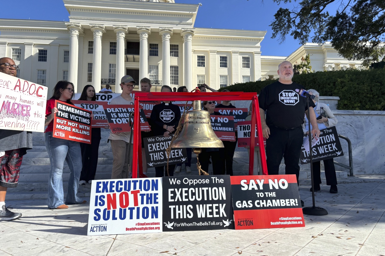 Alabama carries out nation's 3rd nitrogen gas execution Alabama carries out nation's 3rd nitrogen gas execution